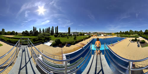 Panorama Freibad Riesa